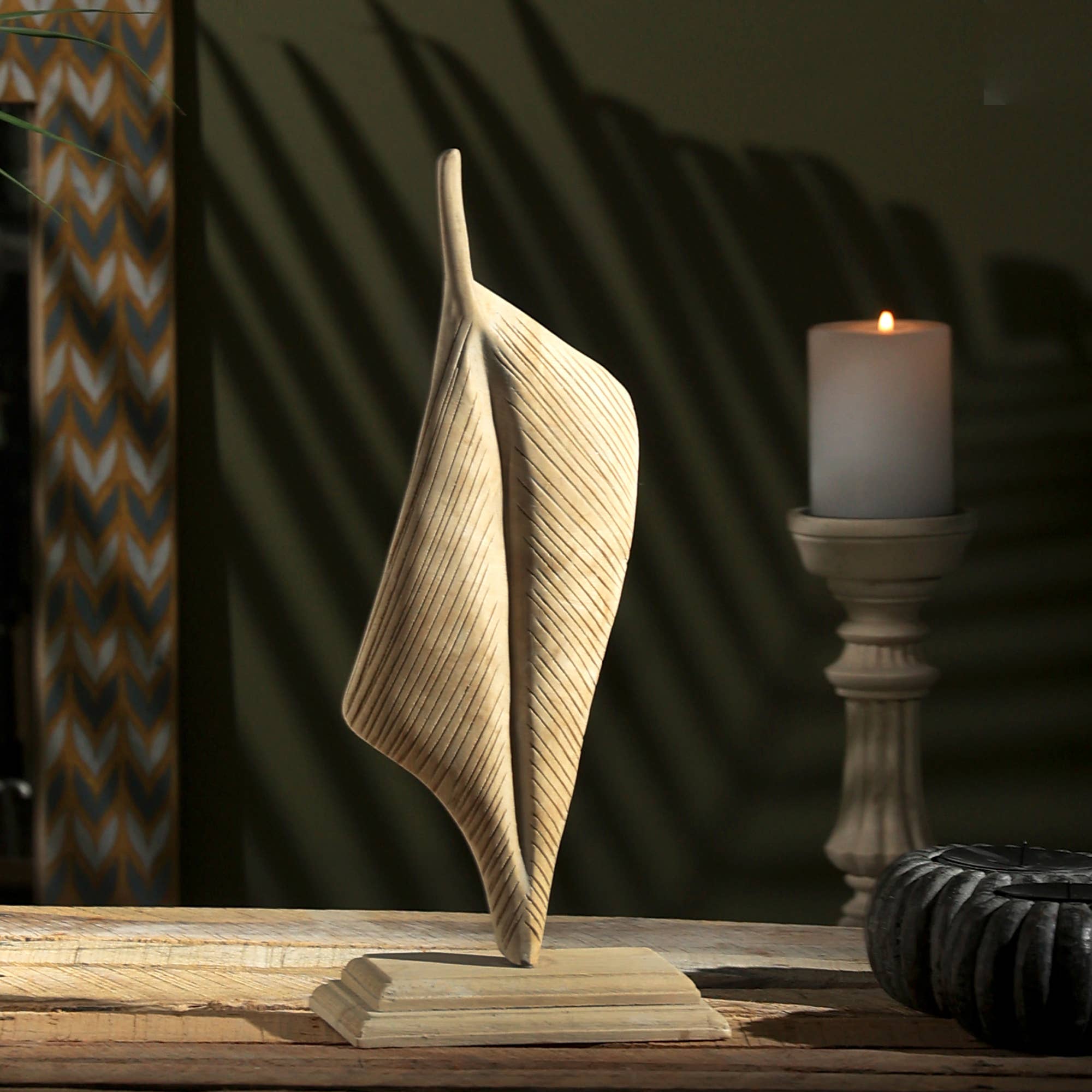 Primrose Table Décor - Elegant Carved Centerpiece for Any Space ...